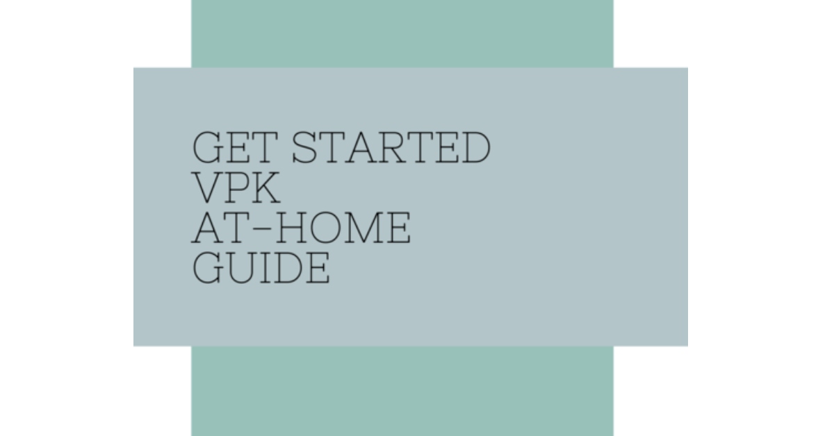 Collaborative Corner For Exceptional Children’s Get Started VPK At-Home ...